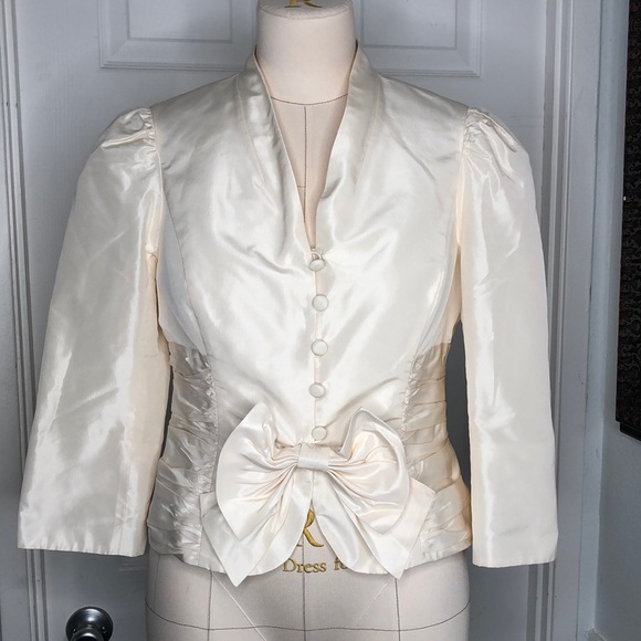 Teri Jon | Jackets & Coats | Vintage Rickie Freeman For Teri Jon Silk ...